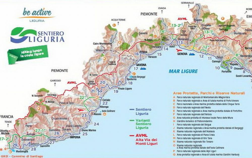 Partono sabato da Diano Marina le escursioni a piedi di tre ore sul ...