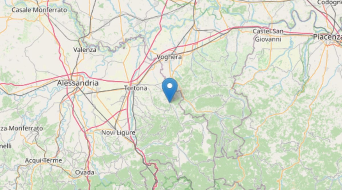 Due scosse di terremoto in Val Curone con epicentro a Volpeglino e ...