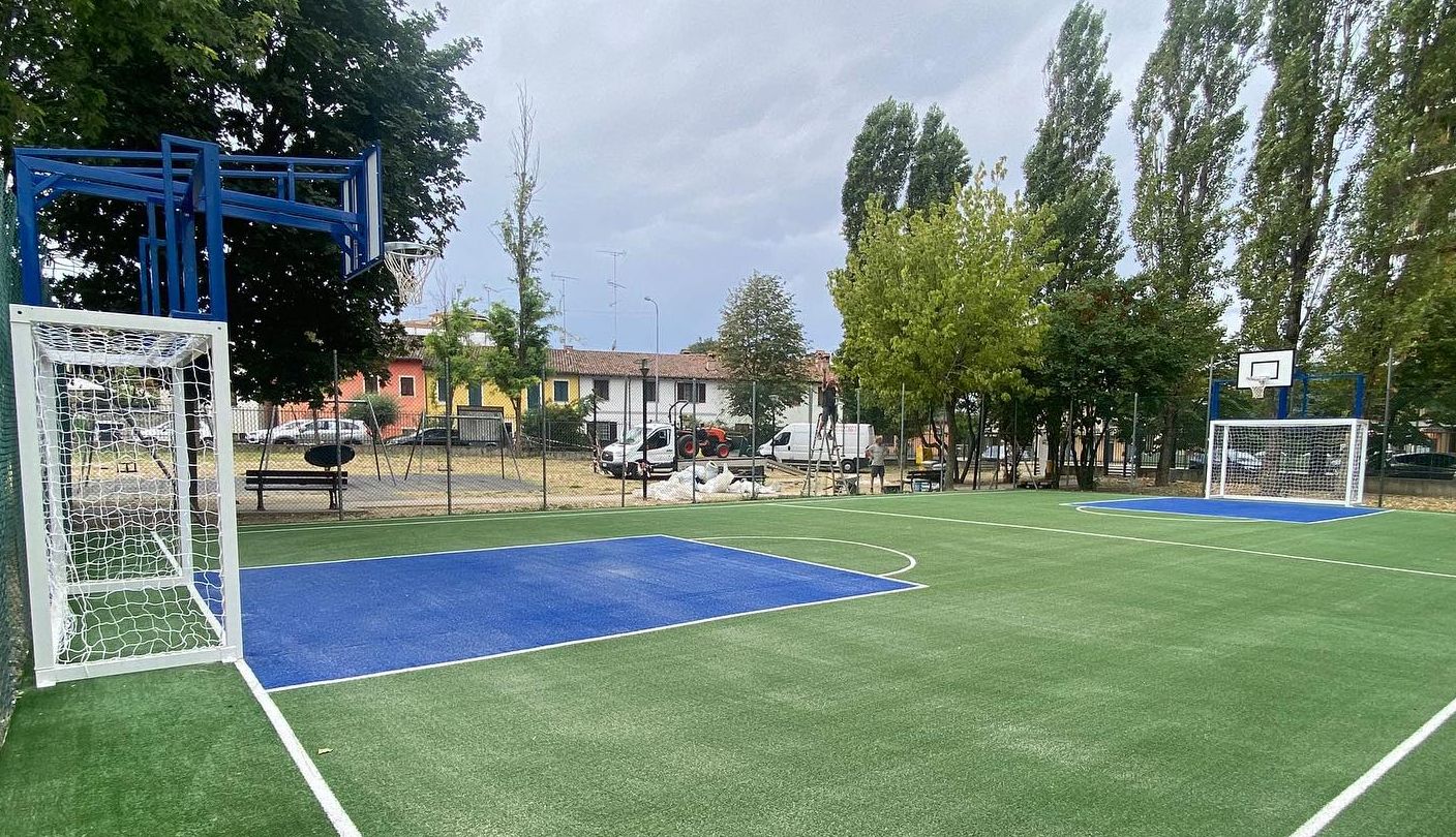 Nuovo campetto di calcetto e basket all’Area Silvi di Tortona grazie al ...