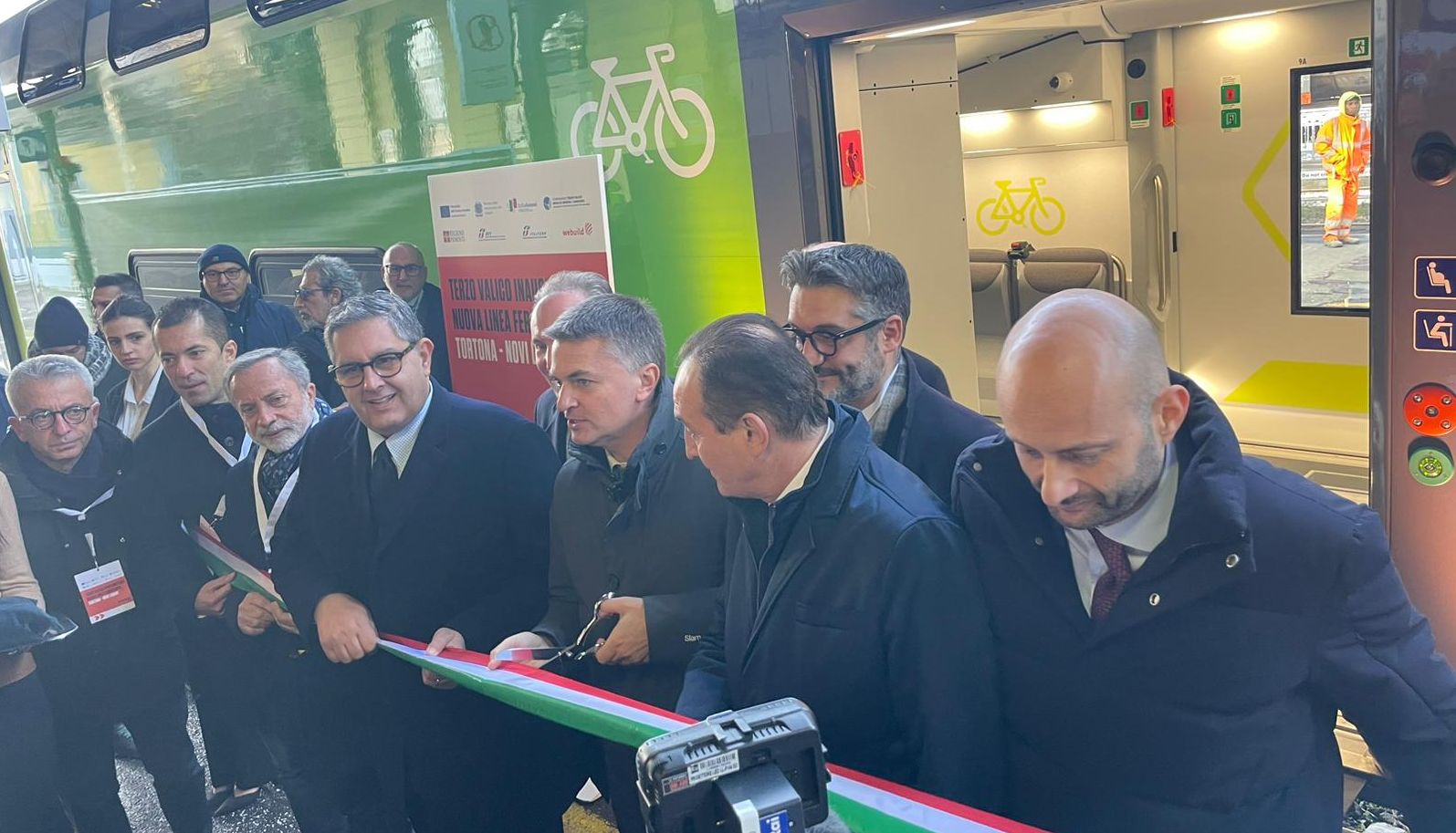 A Tortona inaugurata la prima tratta del Terzo Valico coi presidenti di ...